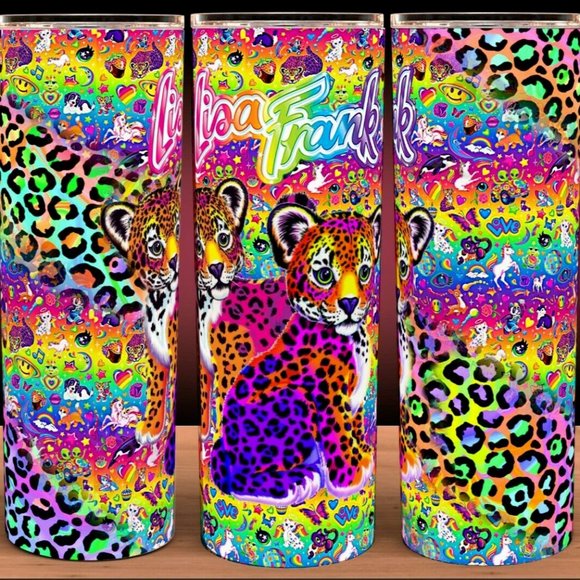 Lisa Frank | Dining | Lisa Frank 9s Hunter Rainbow Cheetah Print ...